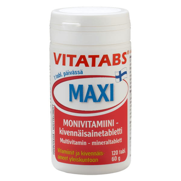 Vitatabs maxi, 120 tabl. – Nordic Immunity Supplements
