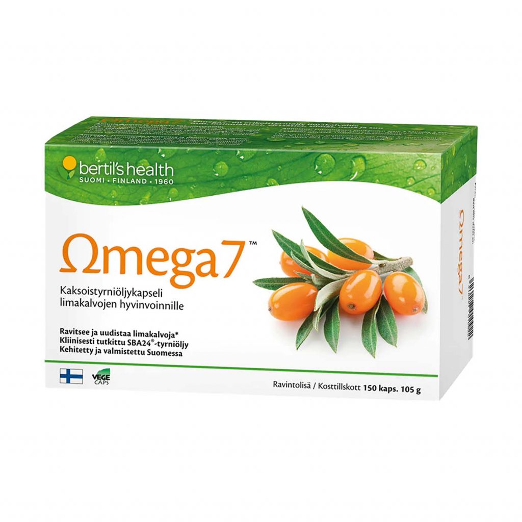 Sea Buckthorn Omega 7, 150 caps. – Nordic Immunity Supplements