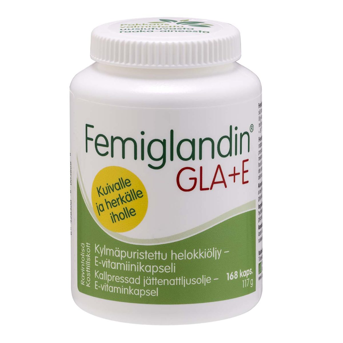 Femiglandin® GLA+E, 168 caps. | Nordic Immunity Supplements