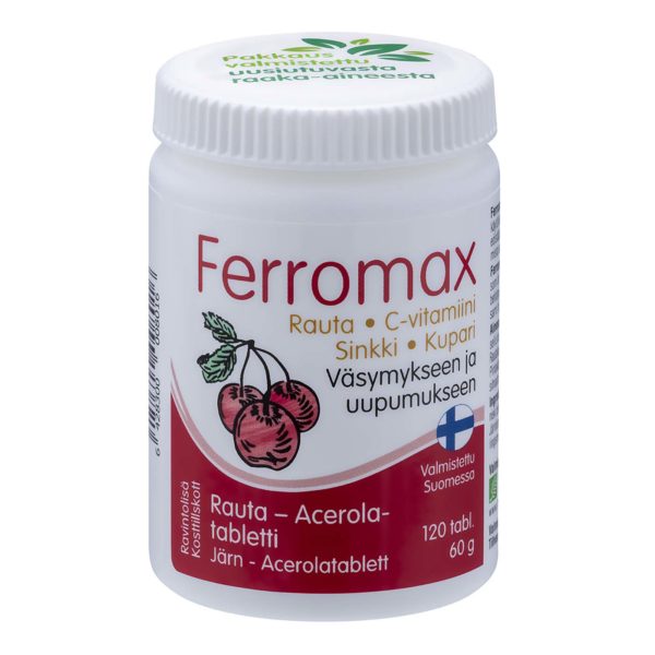 Ferromax, 120 tablets – Nordic Immunity Supplements