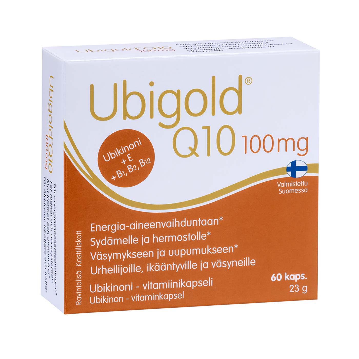 Ubigold® Q10 100 mg, 60 caps. – Nordic Immunity Supplements