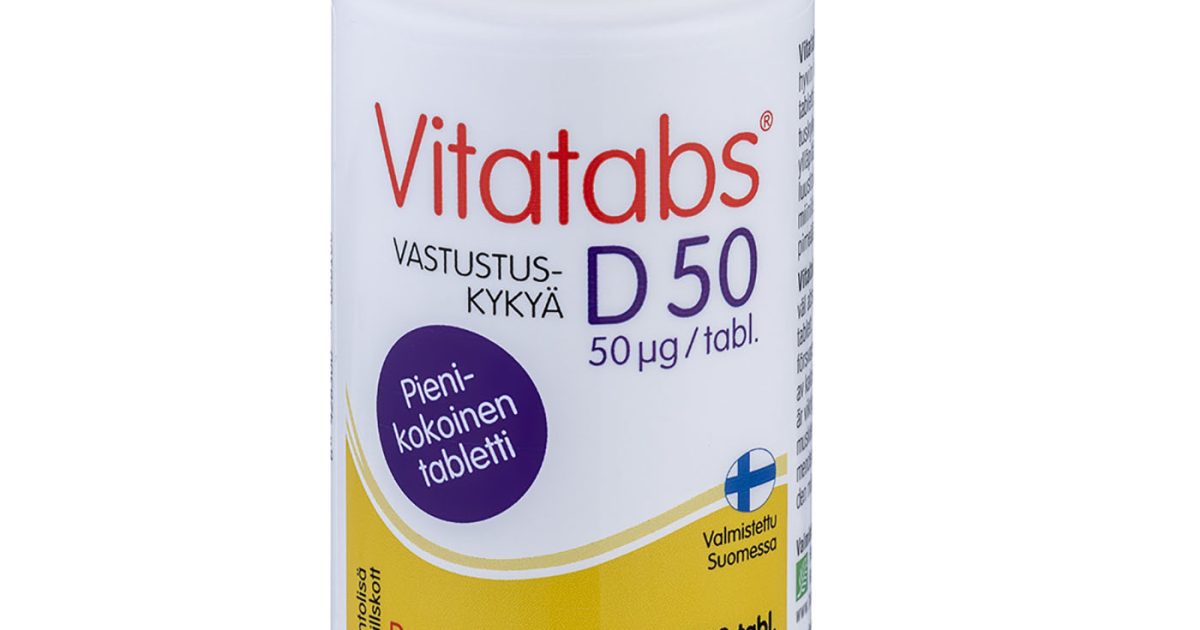Vitatabs® D 50, 300 tabl. – Nordic Immunity Supplements