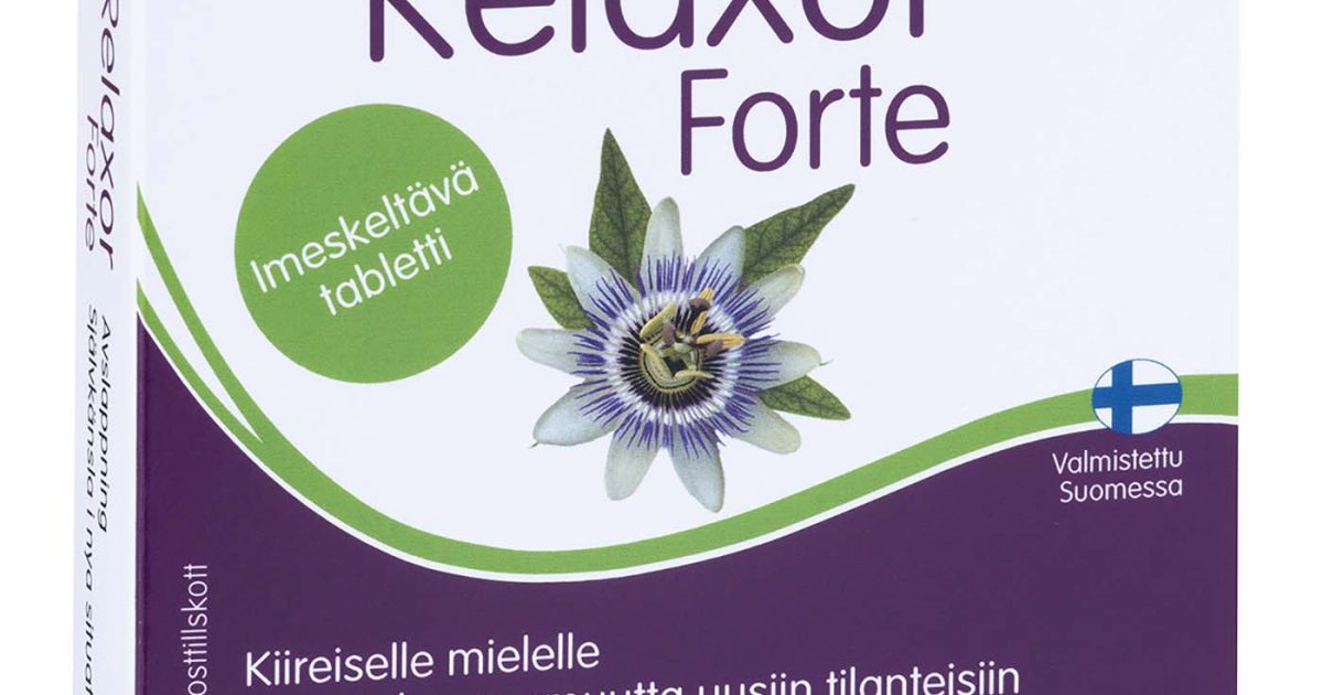 Relaxor Forte, 60 tabl. – Nordic Immunity Supplements