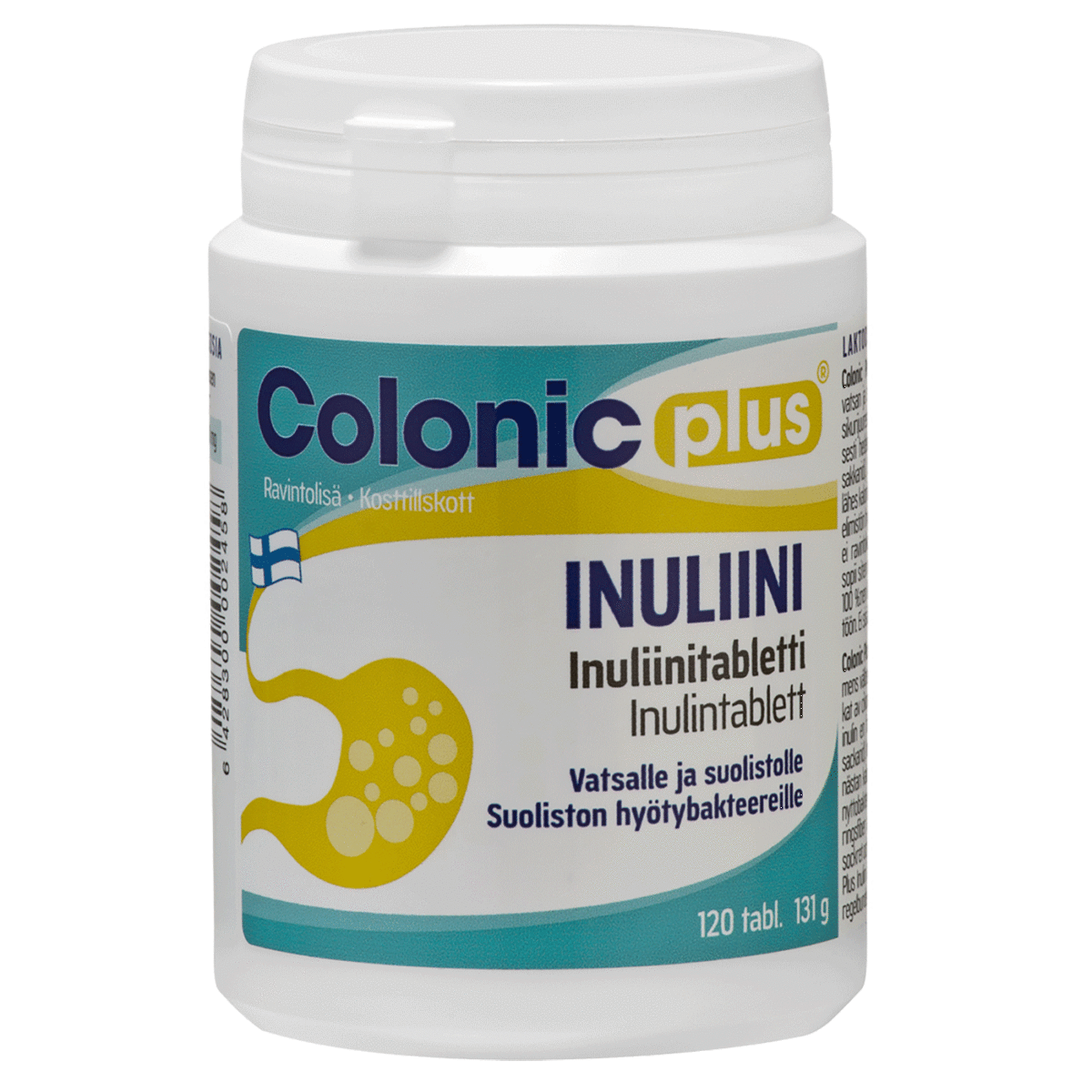 Colonic Plus Inulin, 120 tabl. – Nordic Immunity Supplements