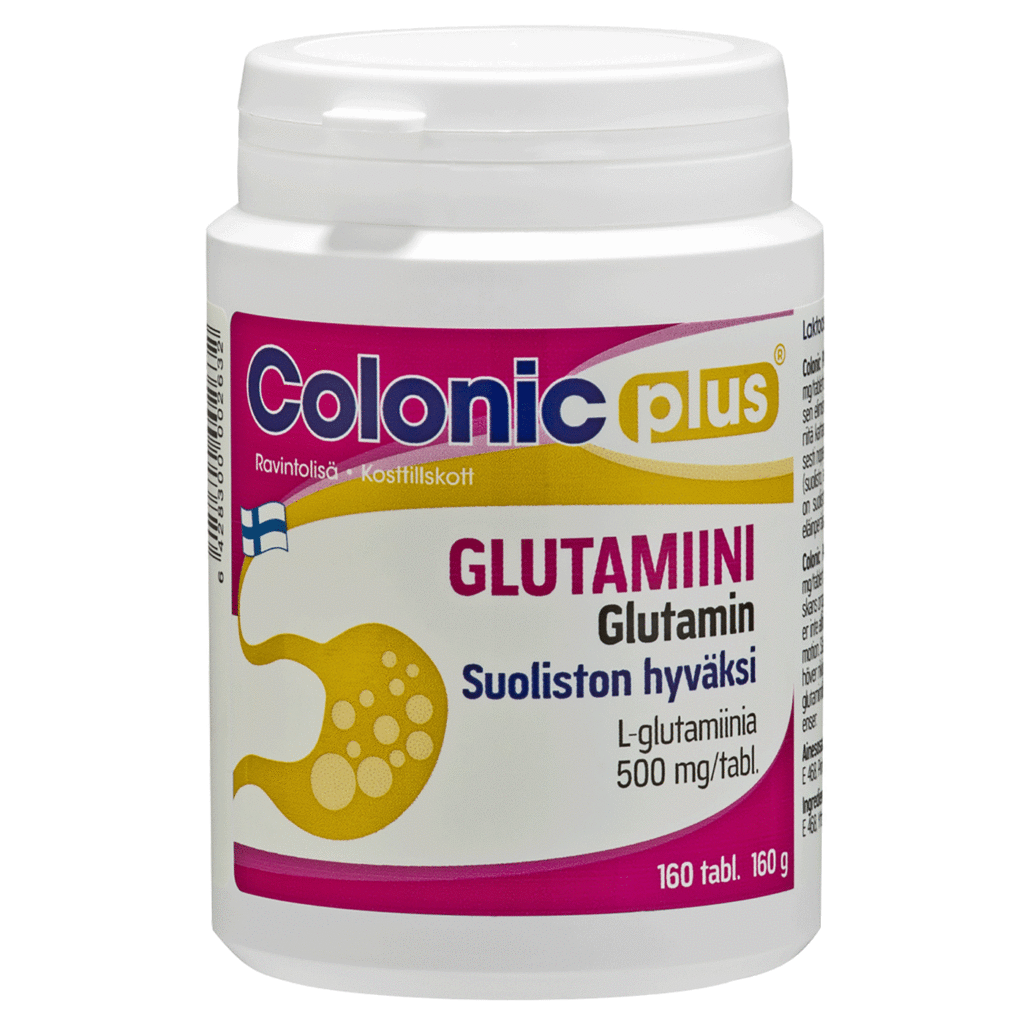 Colonic Plus Glutamine,160 tabl. – Nordic Immunity Supplements