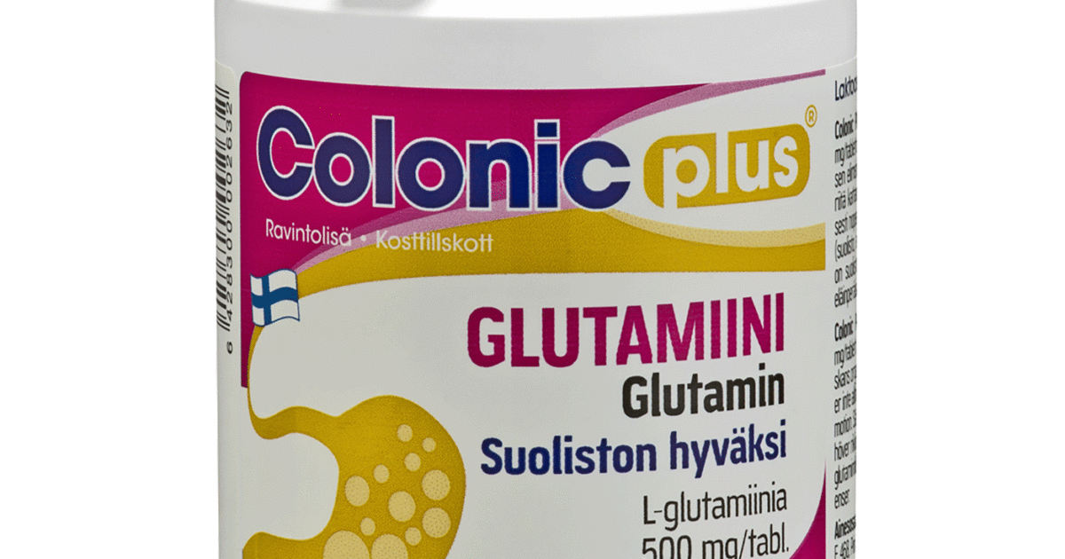 Colonic Plus Glutamine,160 tabl. – Nordic Immunity Supplements