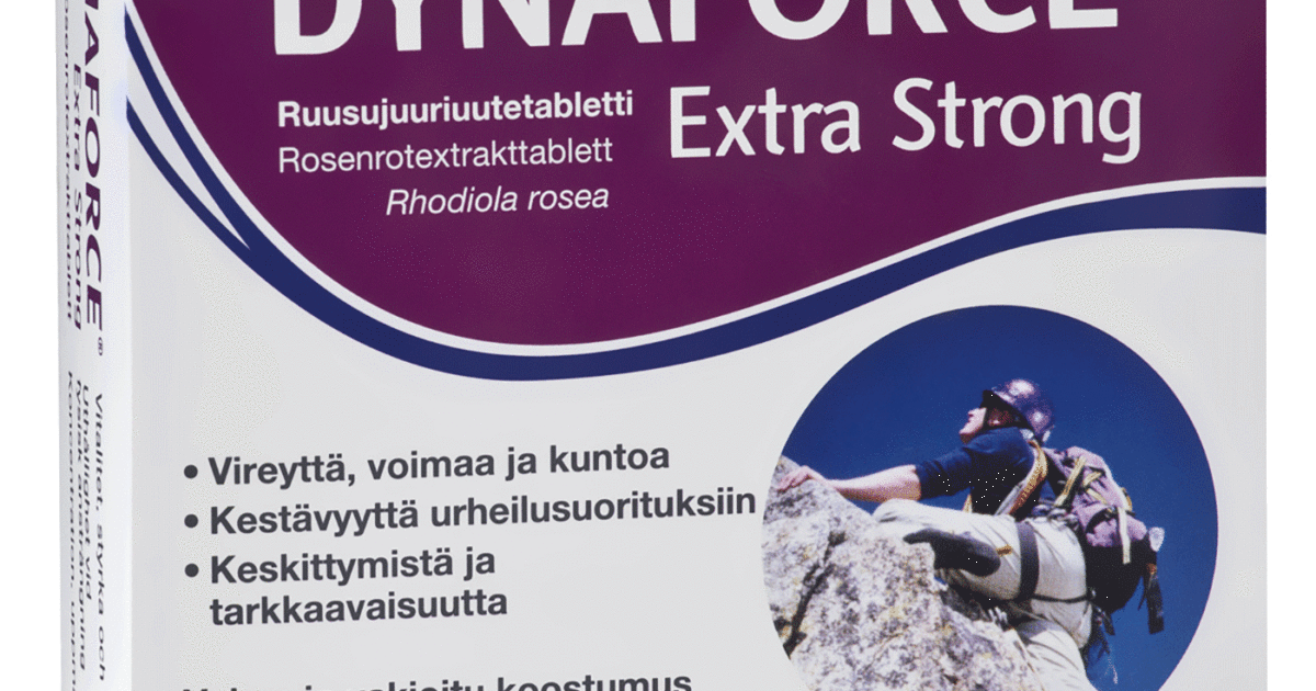 Dynaforce Extra Strong, 60 tabl. – Nordic Immunity Supplements