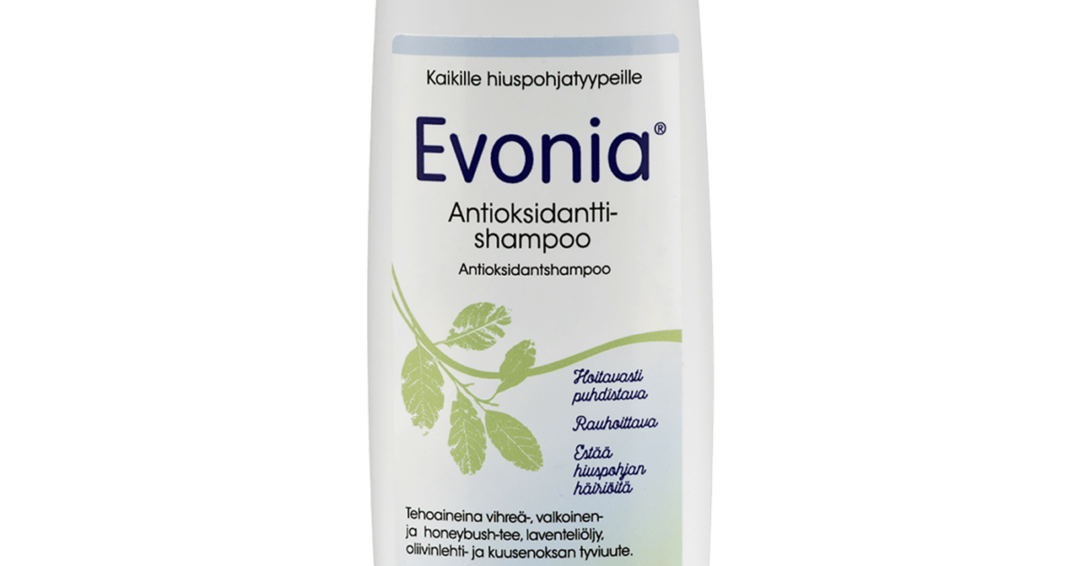 Evonia Antioxidant shampoo, 250ml – Nordic Immunity Supplements