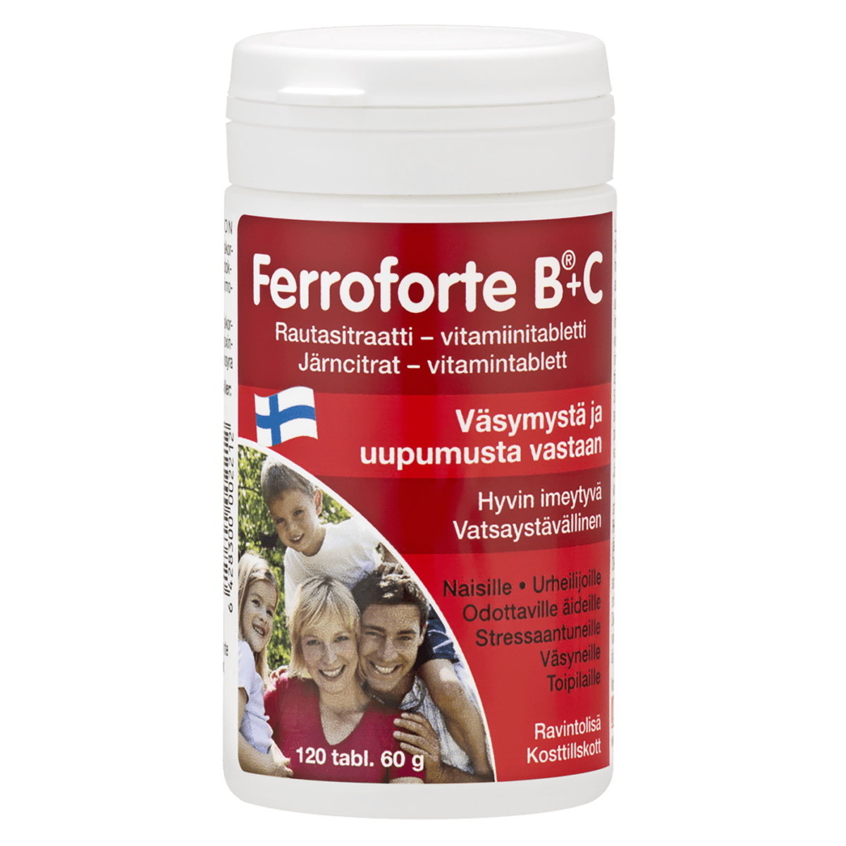 Ferroforte® B+C, 120 tabl. – Nordic Immunity Supplements