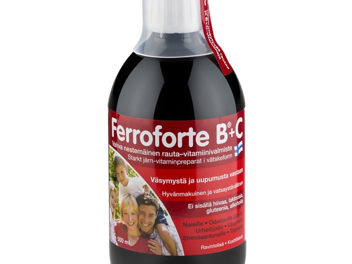 Ferroforte® B+C, 250/500ml | Nordic Immunity Supplements