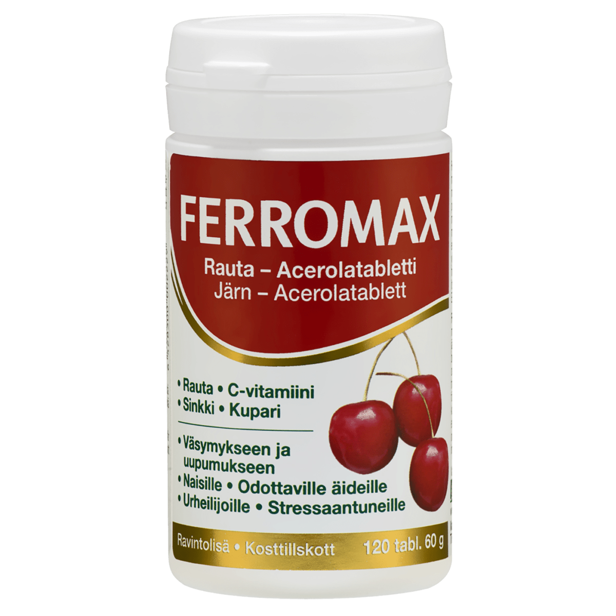 Ferromax, 120 tablets – Nordic Immunity Supplements