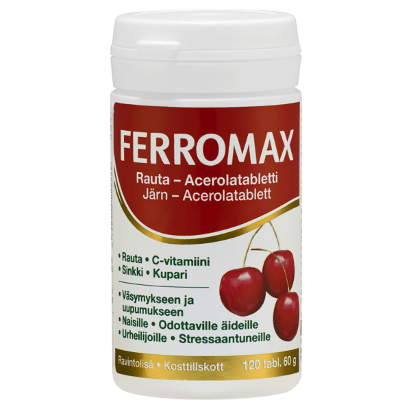 Ferromax, 120 tablets – Nordic Immunity Supplements