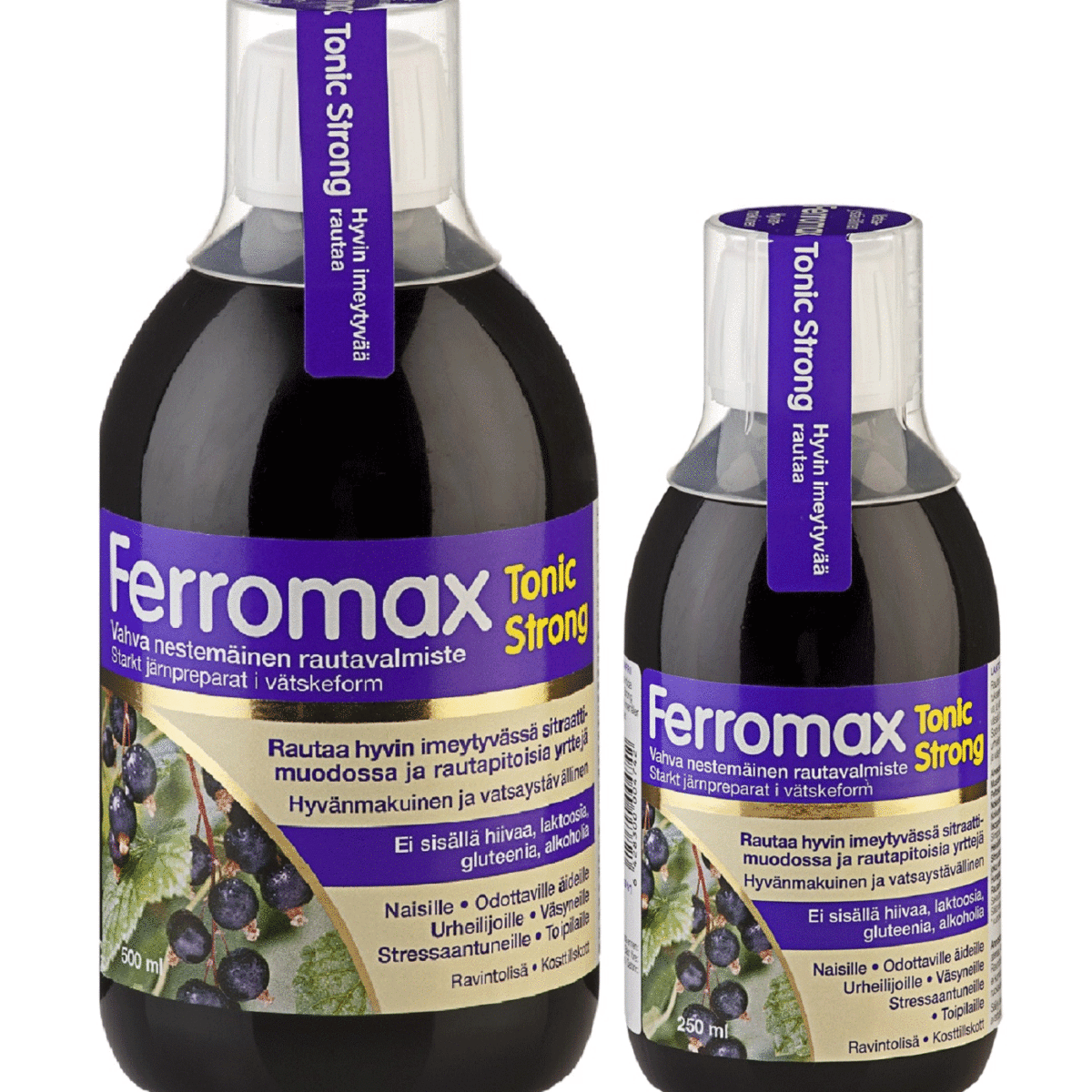 Ferromax Tonic Strong, 250/500ml | Nordic Immunity Supplements