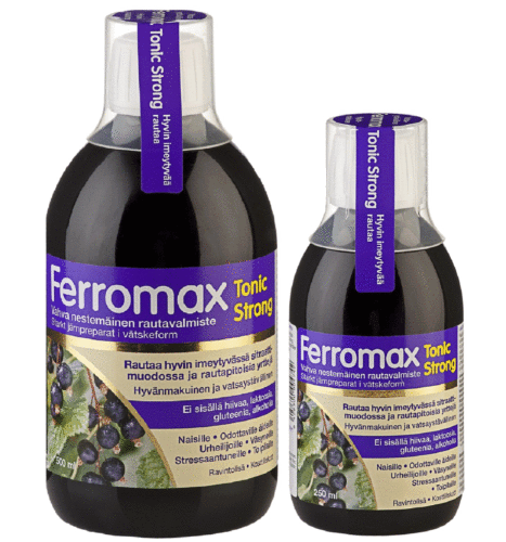 Ferromax Tonic Strong: Your Natural Iron Powerhouse – Nordic Immunity ...