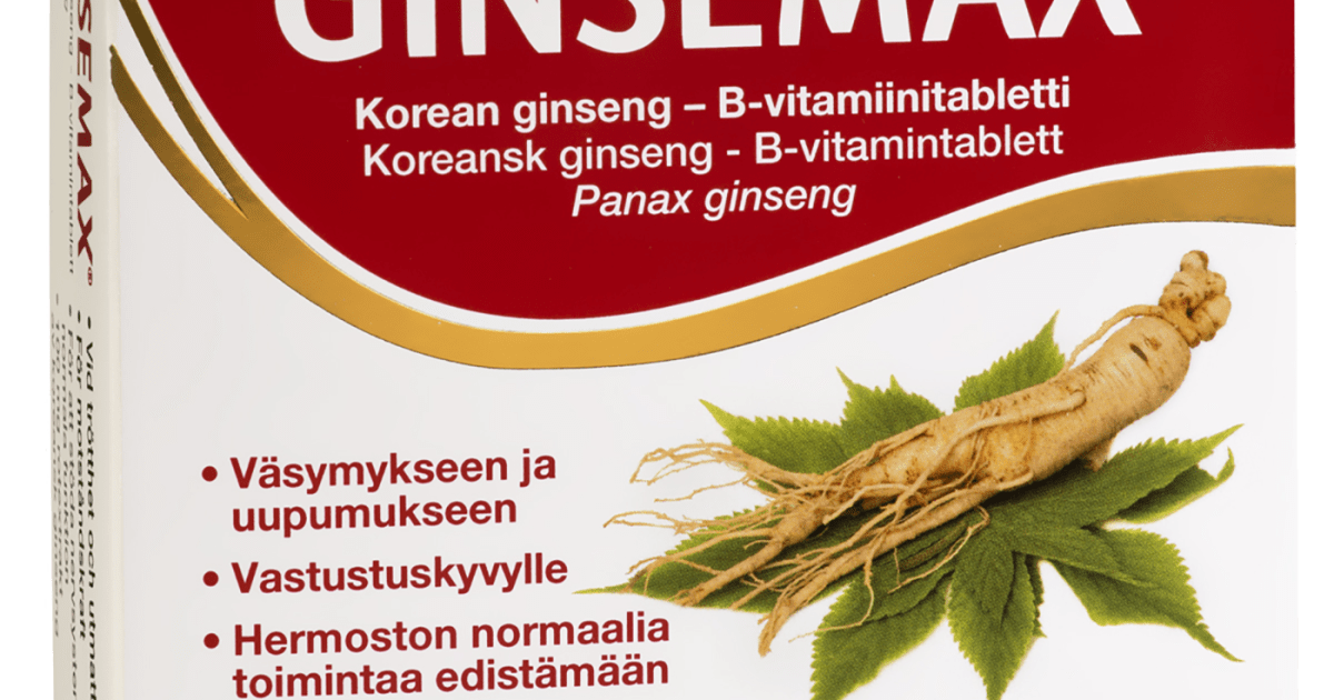 Ginsemax®, 60 tabl. | Nordic Immunity Supplements