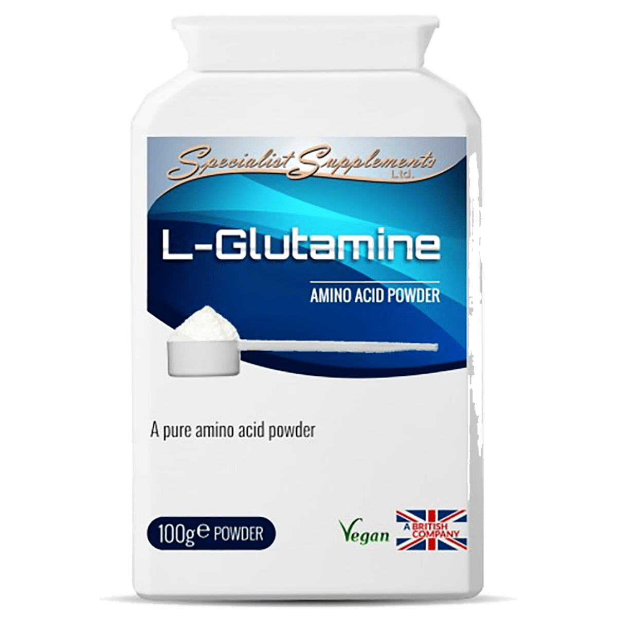 L-Glutamine, 100g powder – Nordic Immunity Supplements