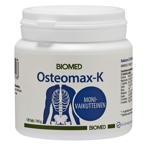 Osteomax-K, 170 tabl. – Nordic Immunity Supplements