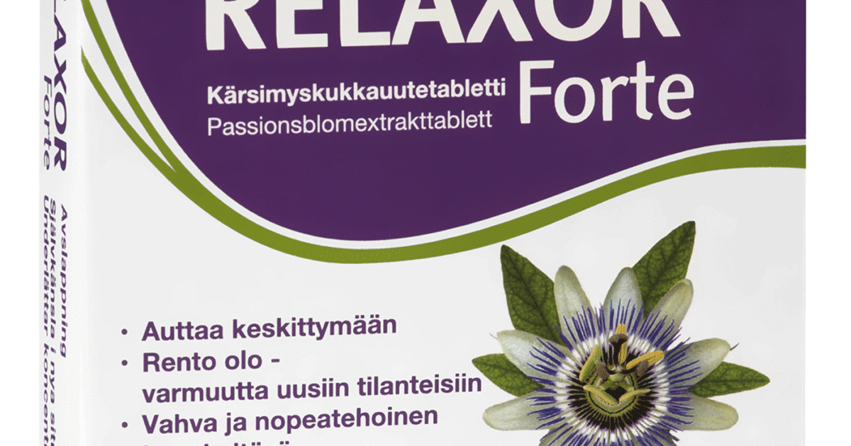 Relaxor Forte, 60 tabl. | Nordic Immunity Supplements