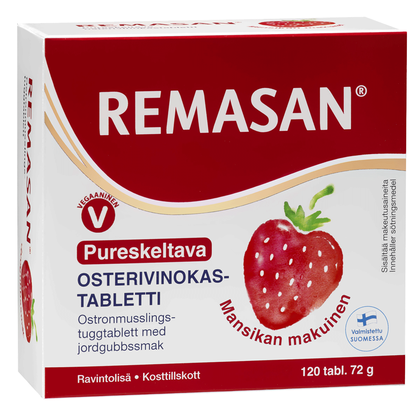 Remasan chewable, 120 tabl. – Nordic Immunity Supplements
