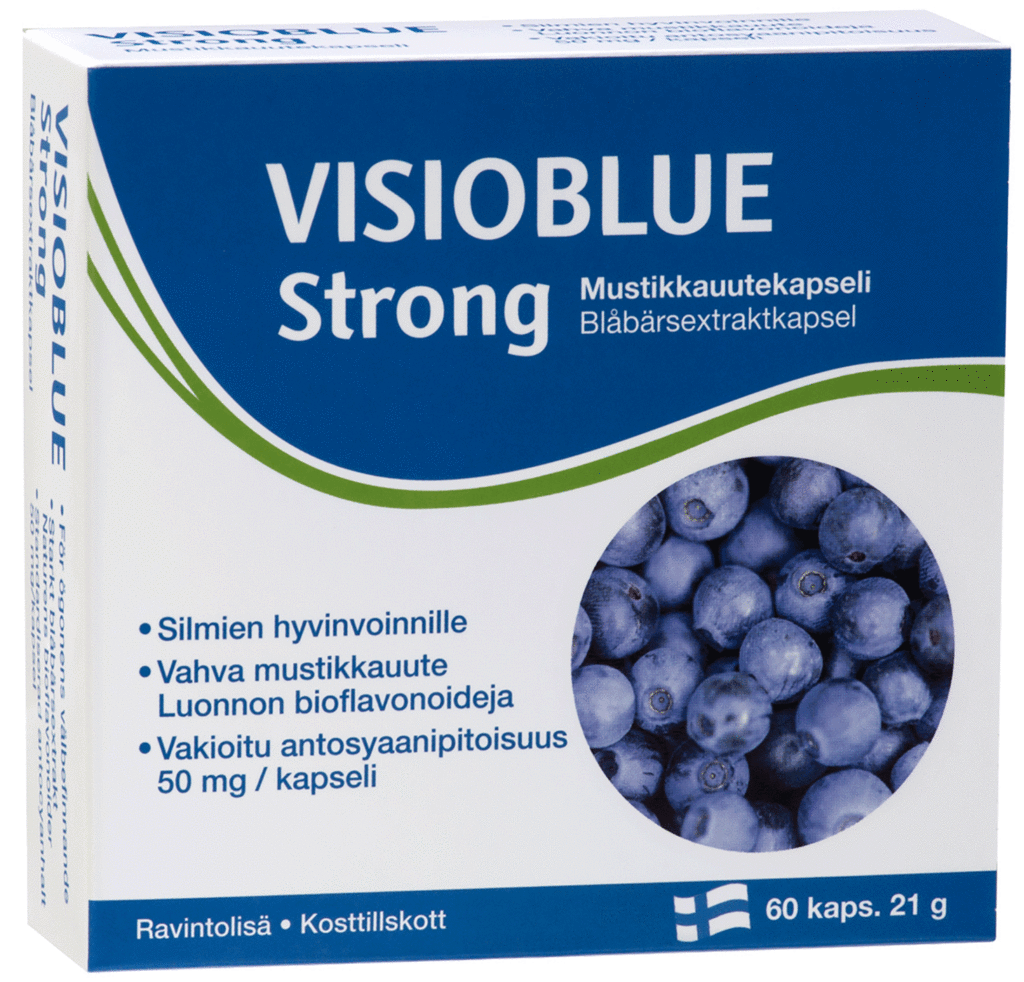 Visioblue Strong, 60 caps. – Nordic Immunity Supplements