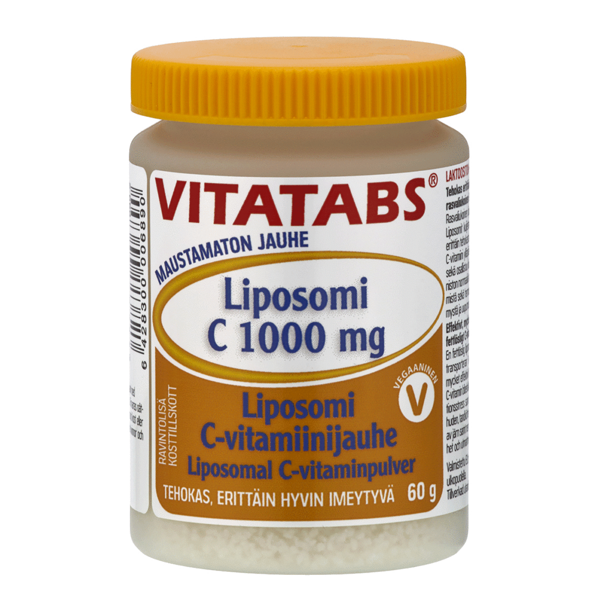 Vitatabs Liposomal Vitamin C powder, 60g – Nordic Immunity Supplements