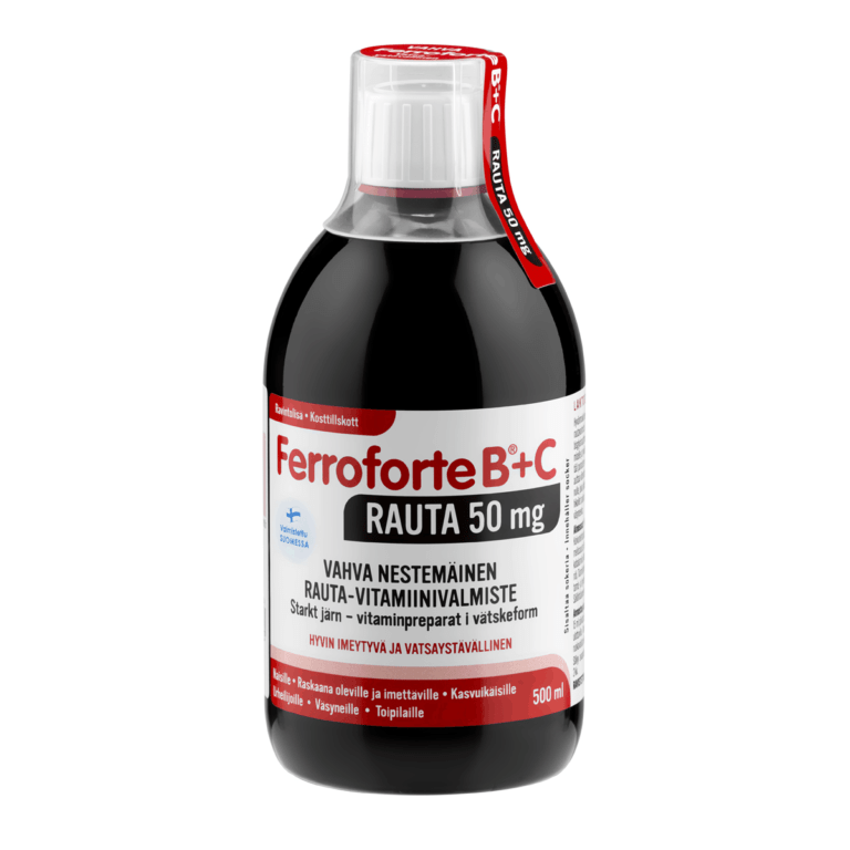Ferroforte B+C 50 mg, 500ml – Nordic Immunity Supplements