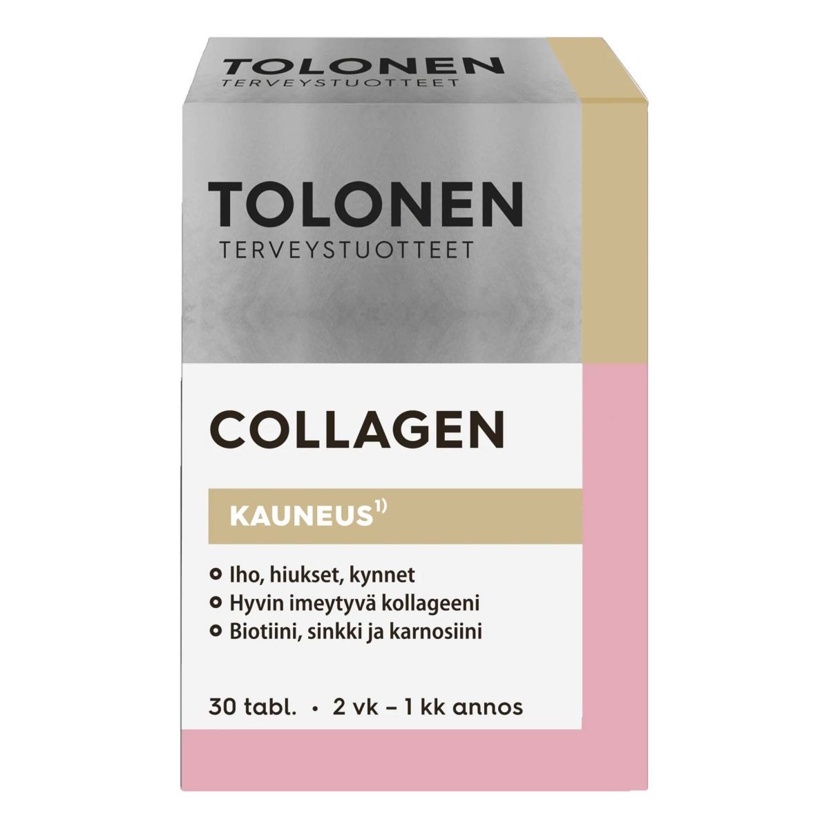 Collagen Beauty Formula, 30 tabl. – Nordic Immunity Supplements