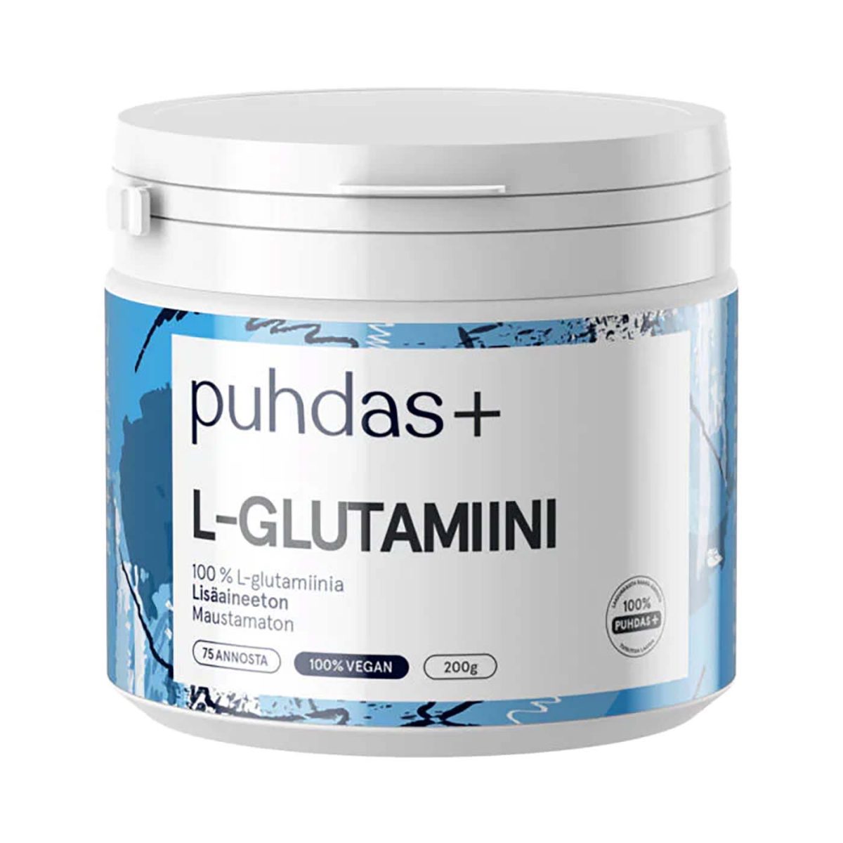 100% L-glutamine, 200g – Nordic Immunity Supplements