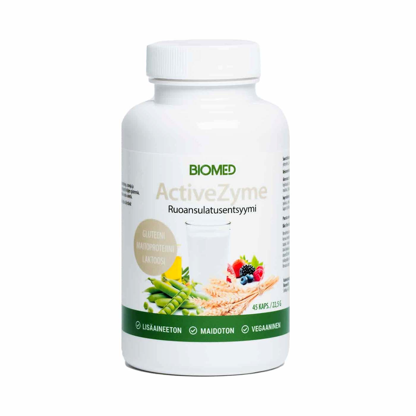 ActiveZyme, 45 caps. – Nordic Immunity Supplements