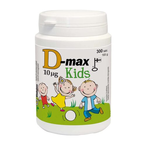 D-Max Kids 10 µg, 300 tabl. – Nordic Immunity Supplements