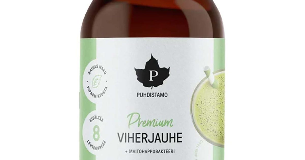 Premium green powders, 120g – Nordic Immunity Supplements