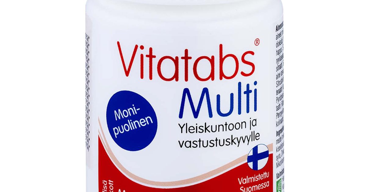 Vitatabs Multivitamins, 120 tabl. – Nordic Immunity Supplements