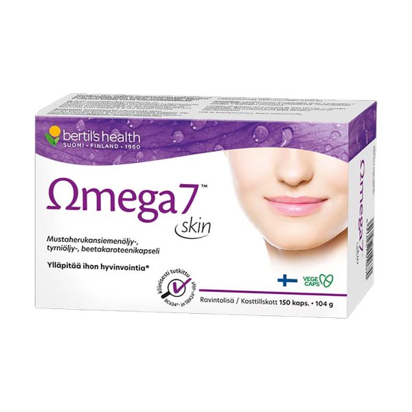 Omega-7 Skin, 150 caps. – Nordic Immunity Supplements