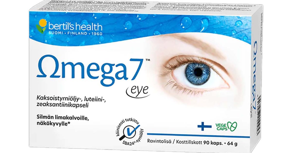 Omega-7 Eyes, 90 caps. – Nordic Immunity Supplements