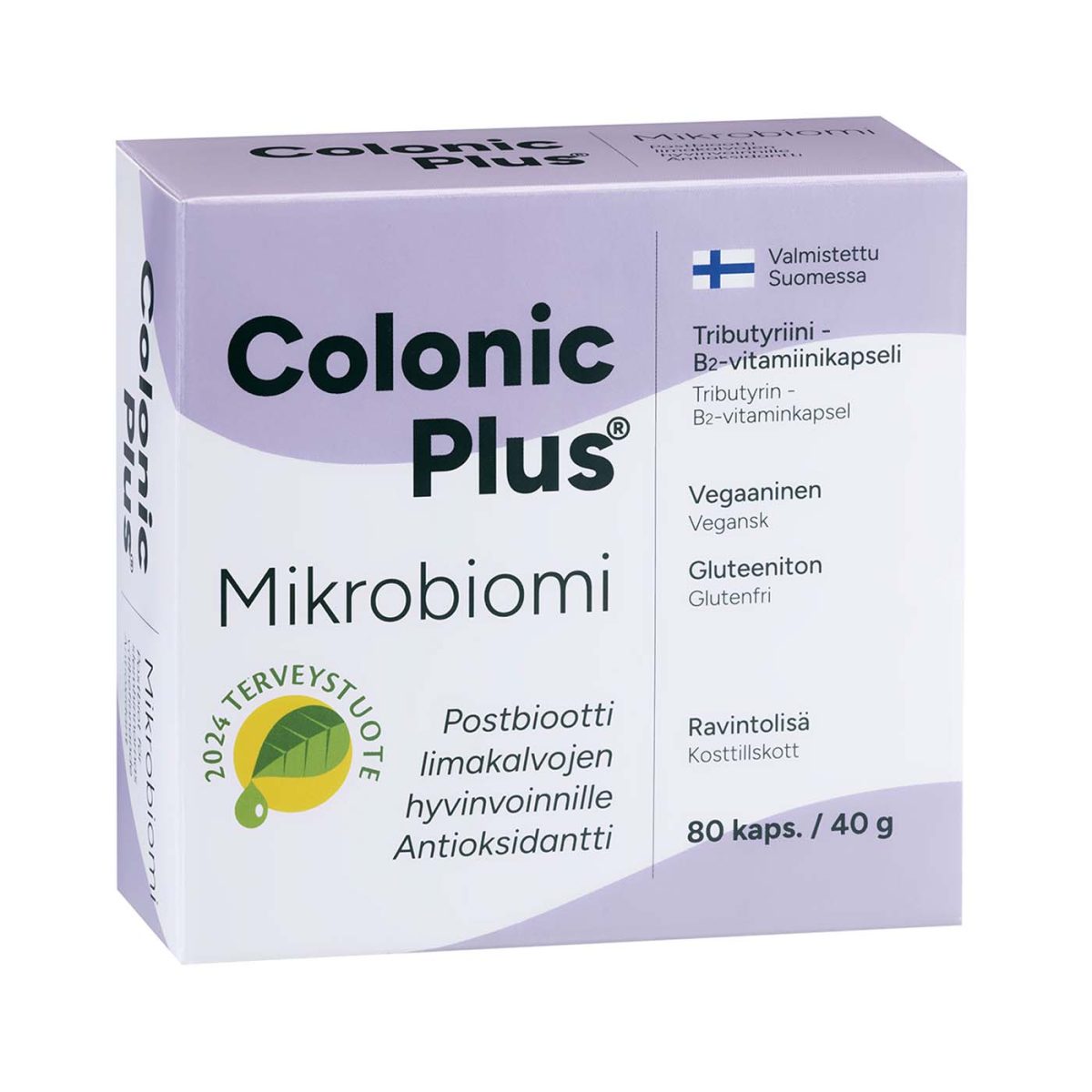 Colonic plus® Microbiome, 80 caps. – Nordic Immunity Supplements