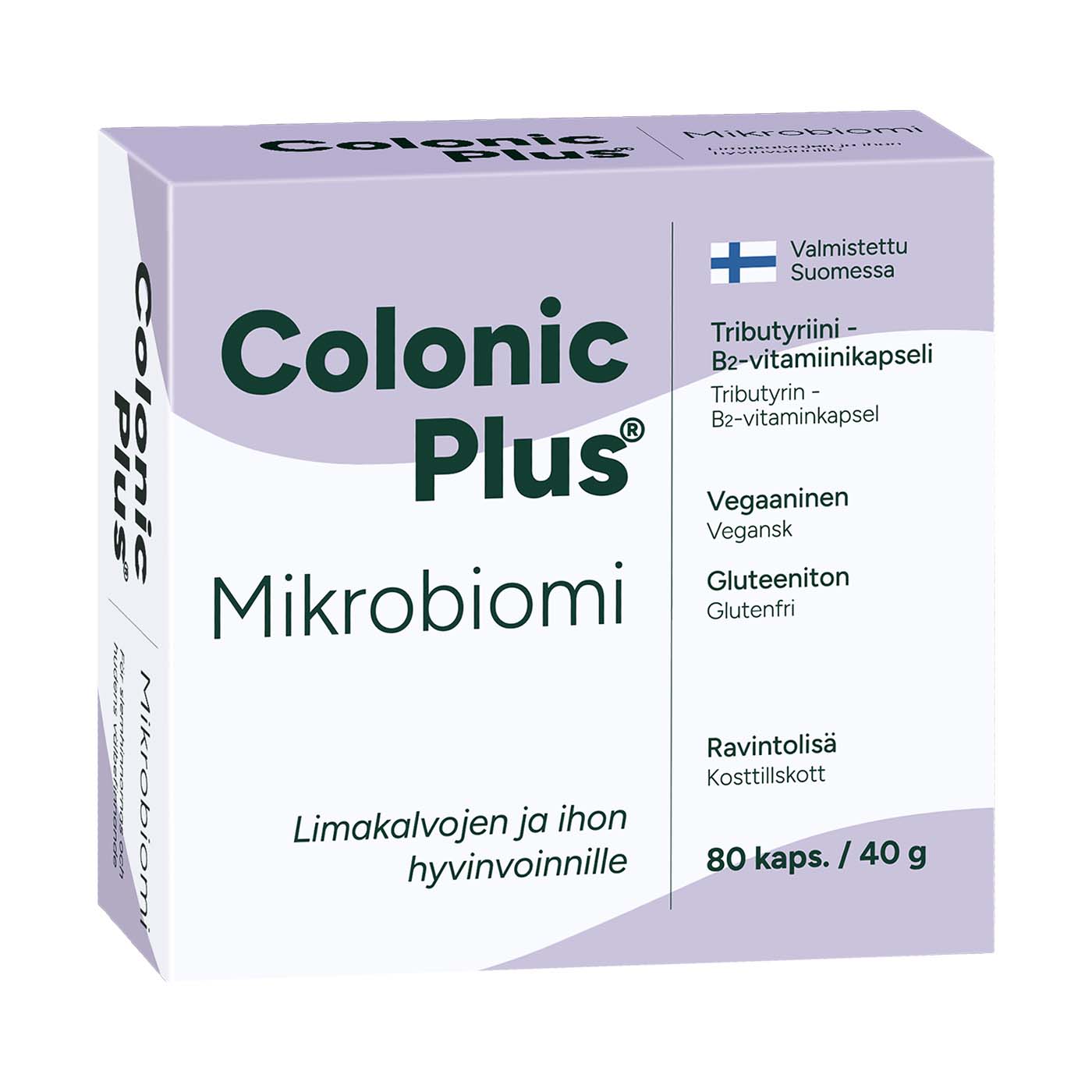 Colonic plus® Microbiome, 80 caps. – Nordic Immunity Supplements