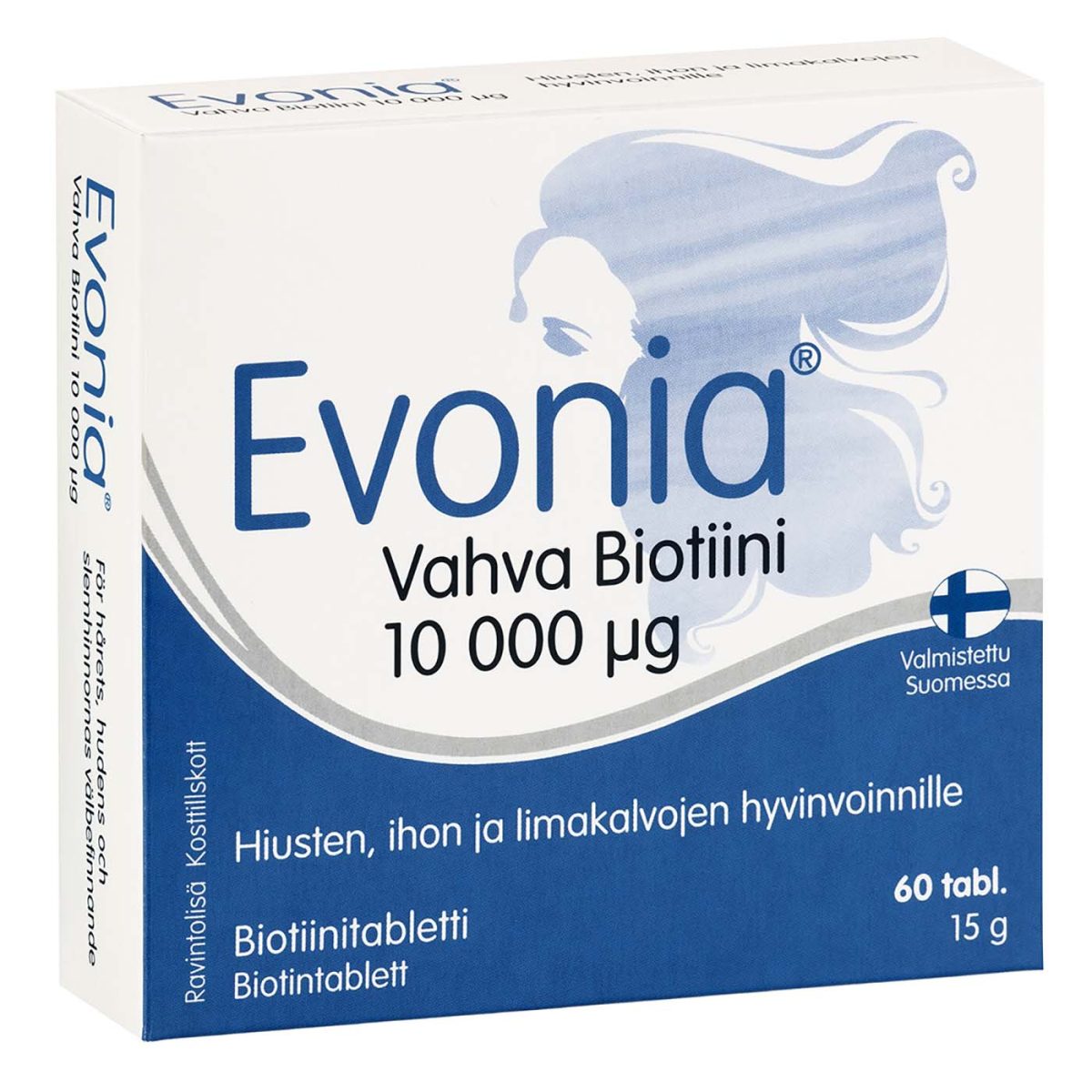 Evonia® Strong Biotin, 60 tabl, – Nordic Immunity Supplements