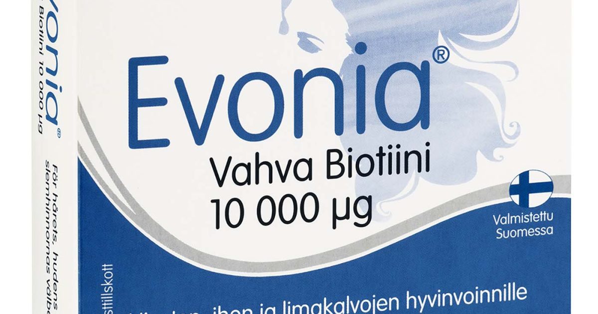 Evonia® Strong Biotin, 60 tabl, – Nordic Immunity Supplements