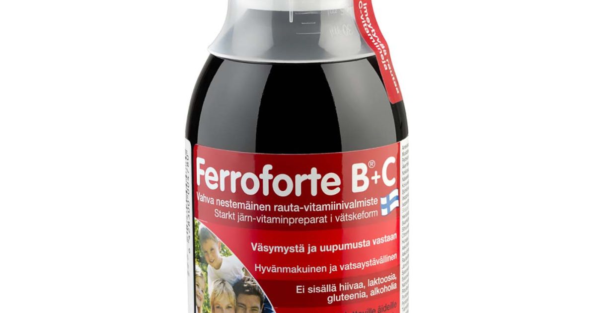 Ferroforte B®+C, 250ml – Nordic Immunity Supplements