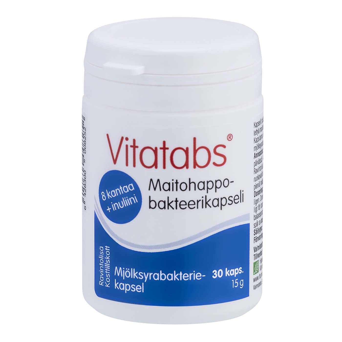 Vitatabs® Lactic acid bacteria, 30 caps. – Nordic Immunity Supplements