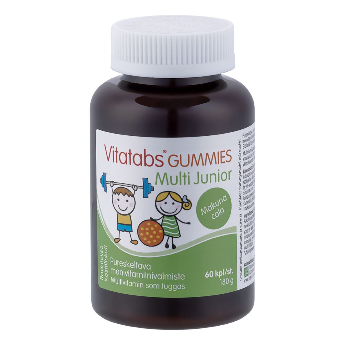Vitatabs® Gummies Multi Junior Cola, 60 pcs – Nordic Immunity Supplements