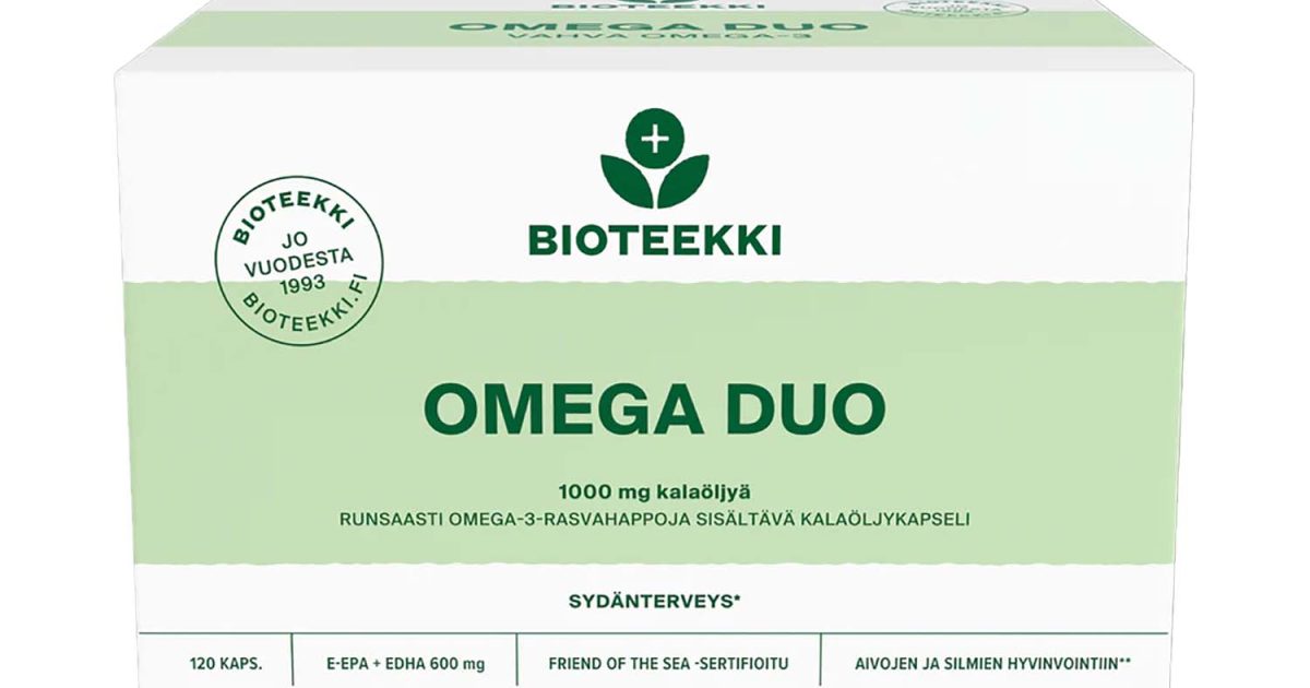 Omega Duo 120 caps. – Nordic Immunity Supplements