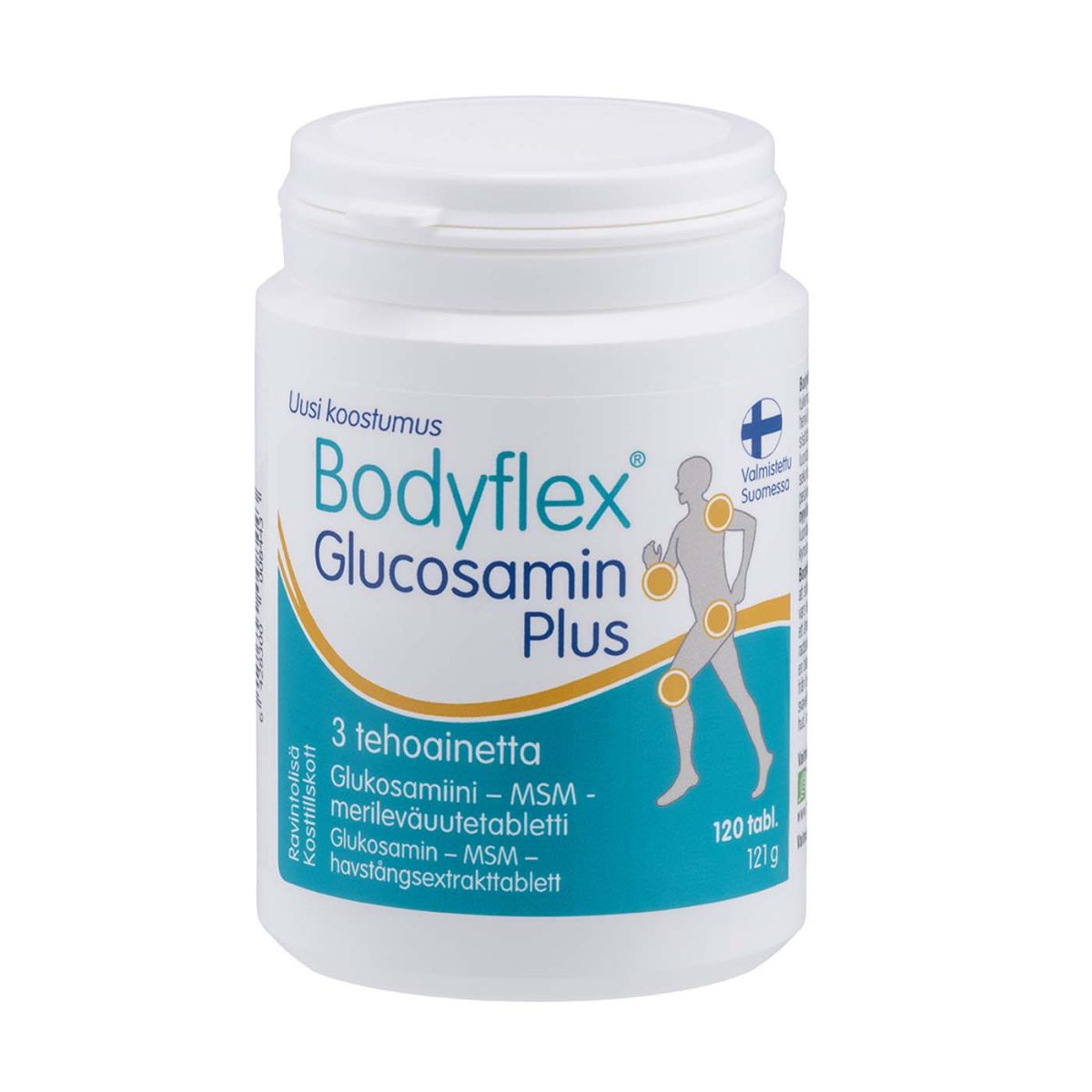 Bodyflex® Glucosamin Plus, 120 tabl. – Nordic Immunity Supplements