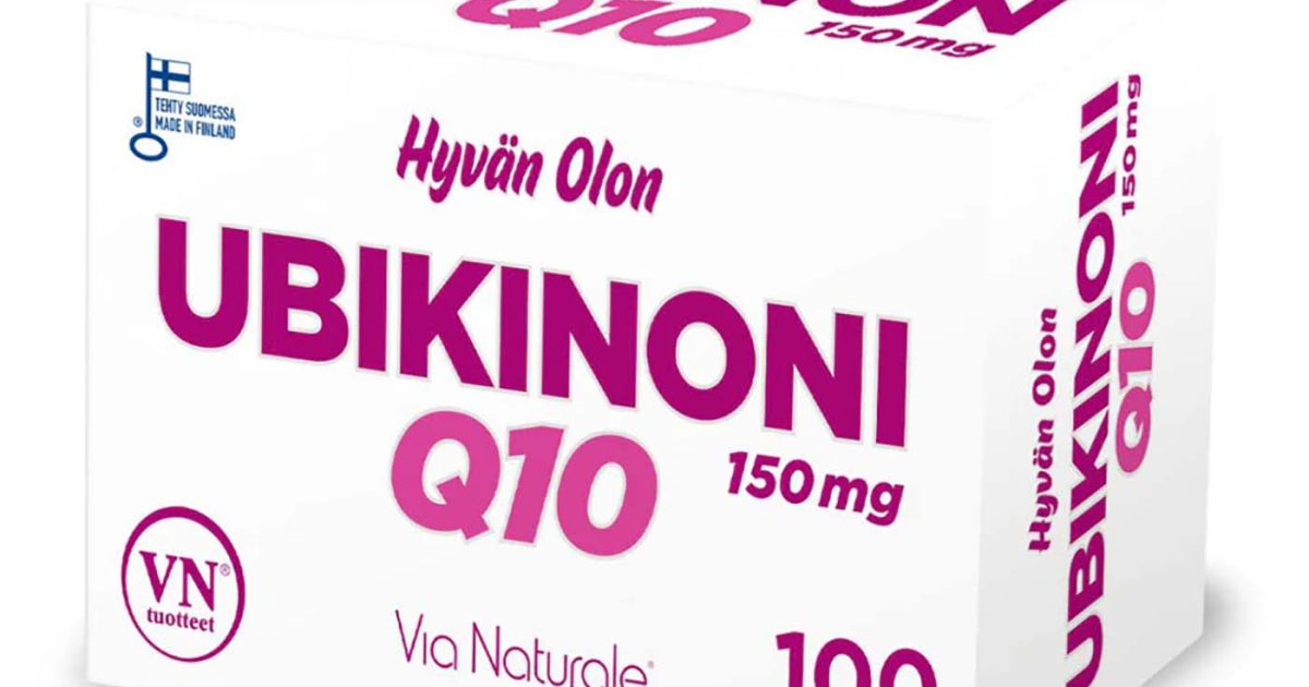 Ubiquinone Coenzyme Q 10, 150mg, 100 caps. – Nordic Immunity Supplements