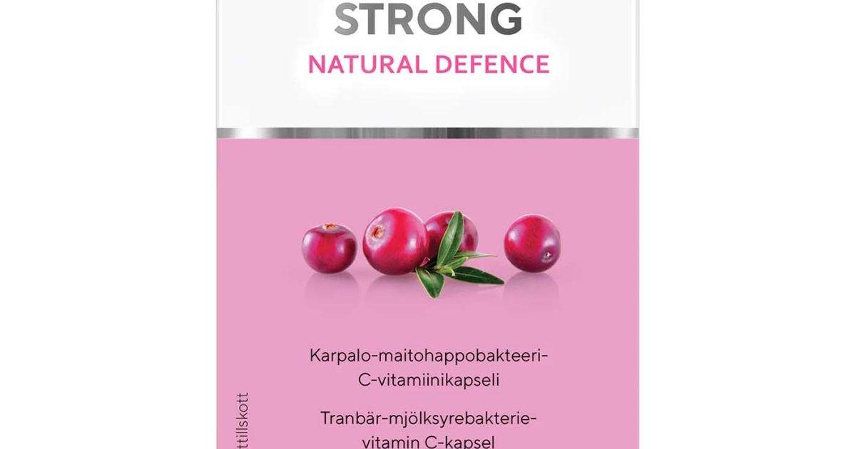 Cranberry Strong, 60 caps. – Nordic Immunity Supplements