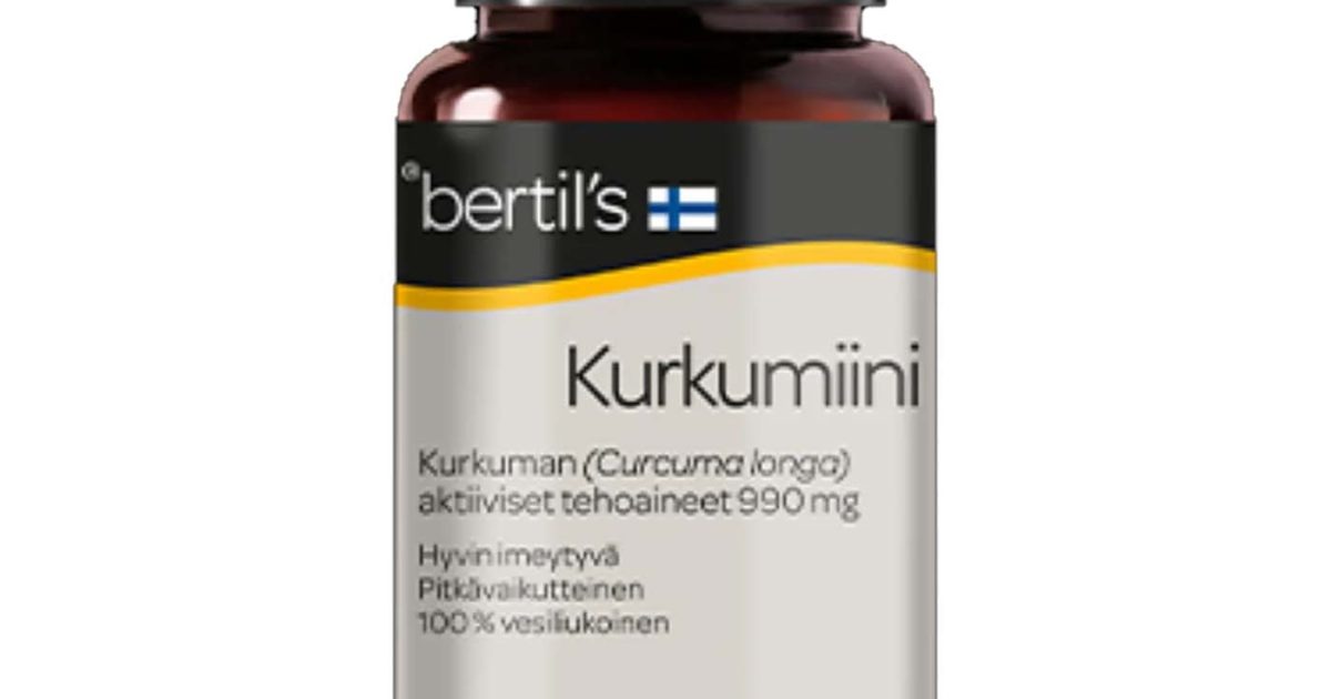 Curcumin 990 mg, 90 tabl. – Nordic Immunity Supplements