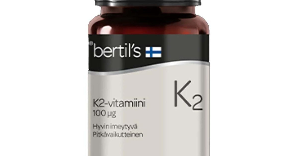 Vitamin K2 100 µg, 60 tabl. – Nordic Immunity Supplements
