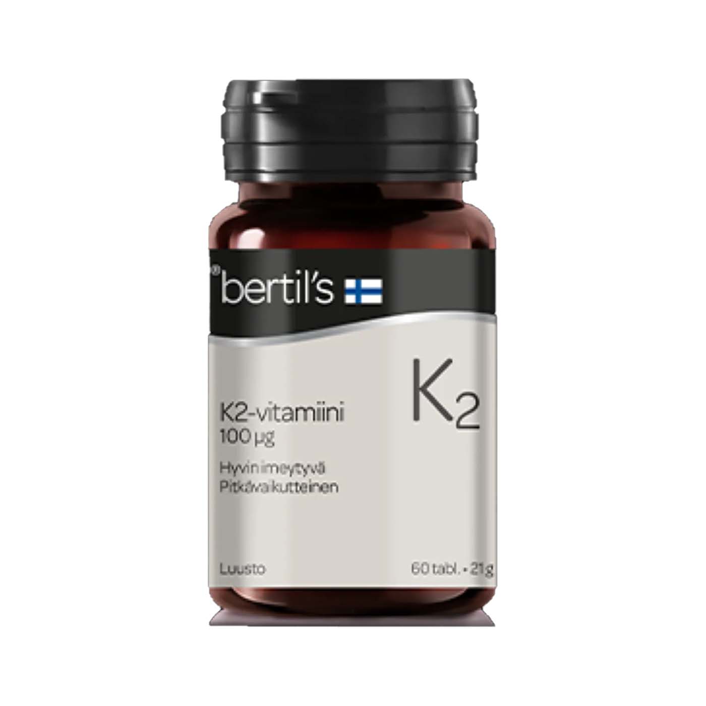 Vitamin K2 100 µg, 60 tabl. – Nordic Immunity Supplements