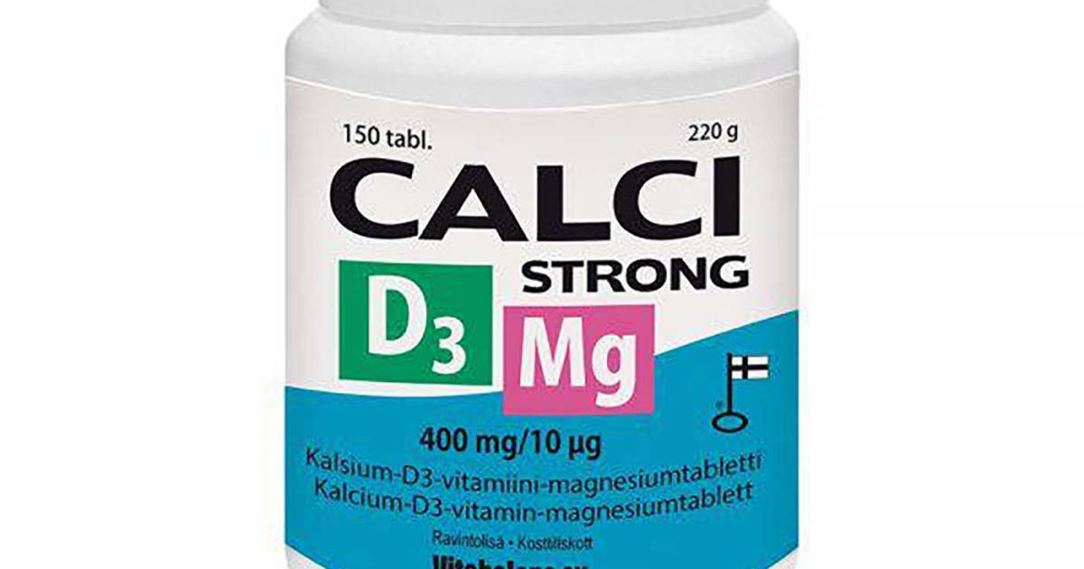 Strong Calcium complex, 150 tablets – Nordic Immunity Supplements