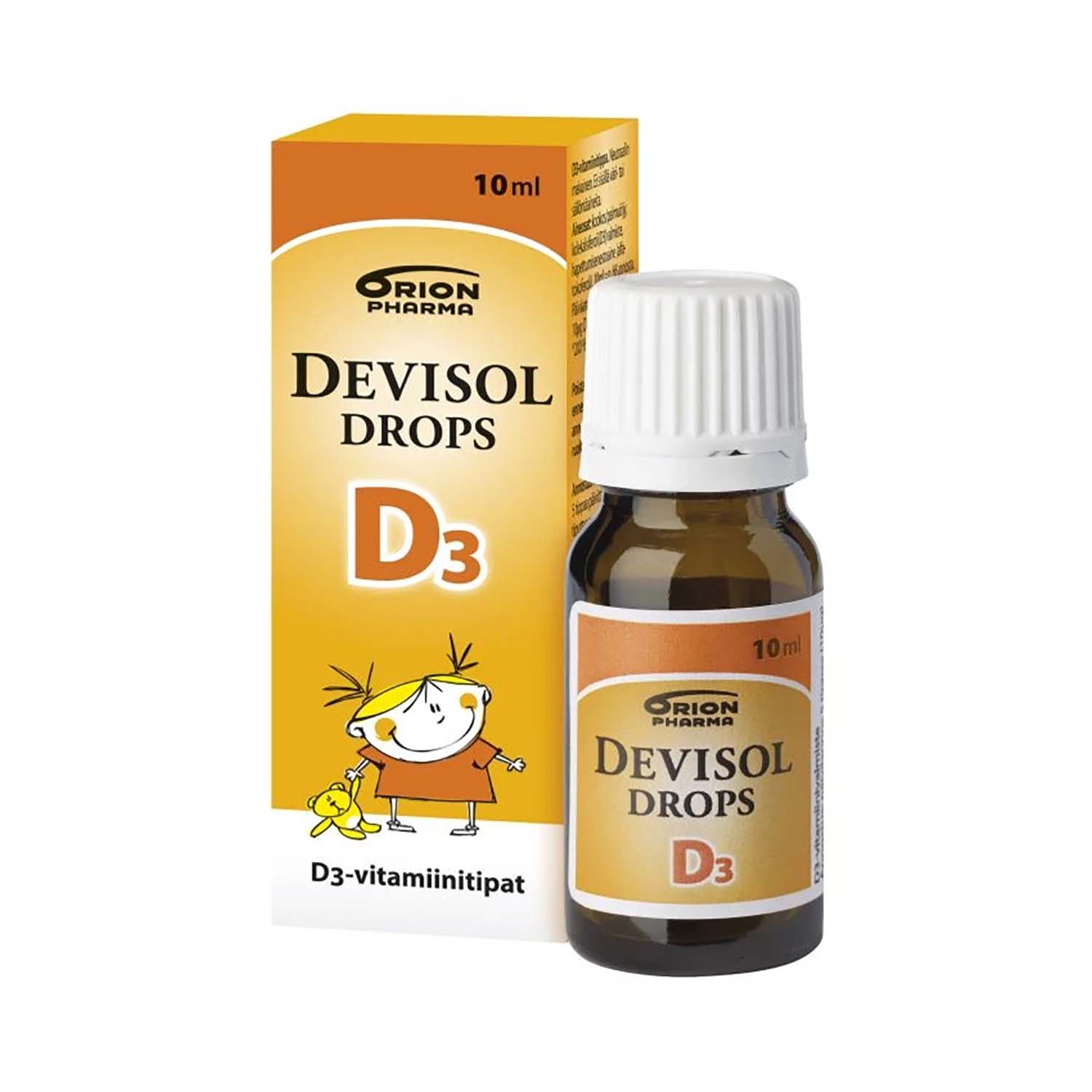 Devisol vitamin D3 drops, 10 ml – Nordic Immunity Supplements